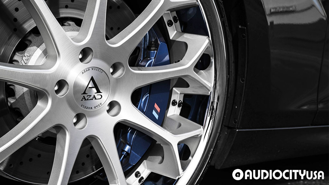 2015 BMW M6 on 22" Azad Wheels AZ99 Silver with Chrome Lip | Gallery ...